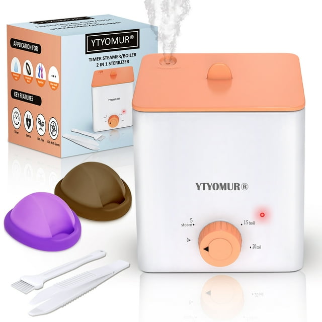 YTYOMUR Menstrual Disc Sterilizer with 2 Reusable Discs | Period Cup ...