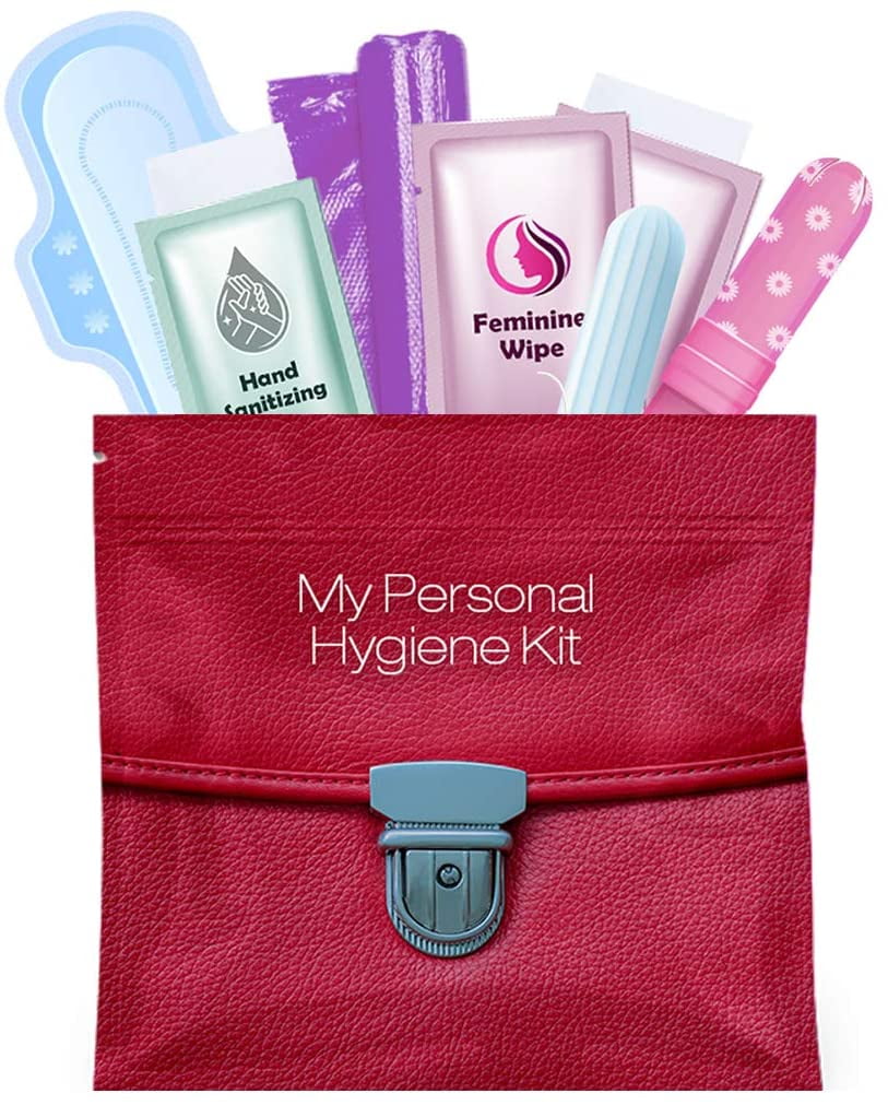Menstrual Kit All-in-One | Convenience on The Go | Single Period Kit ...