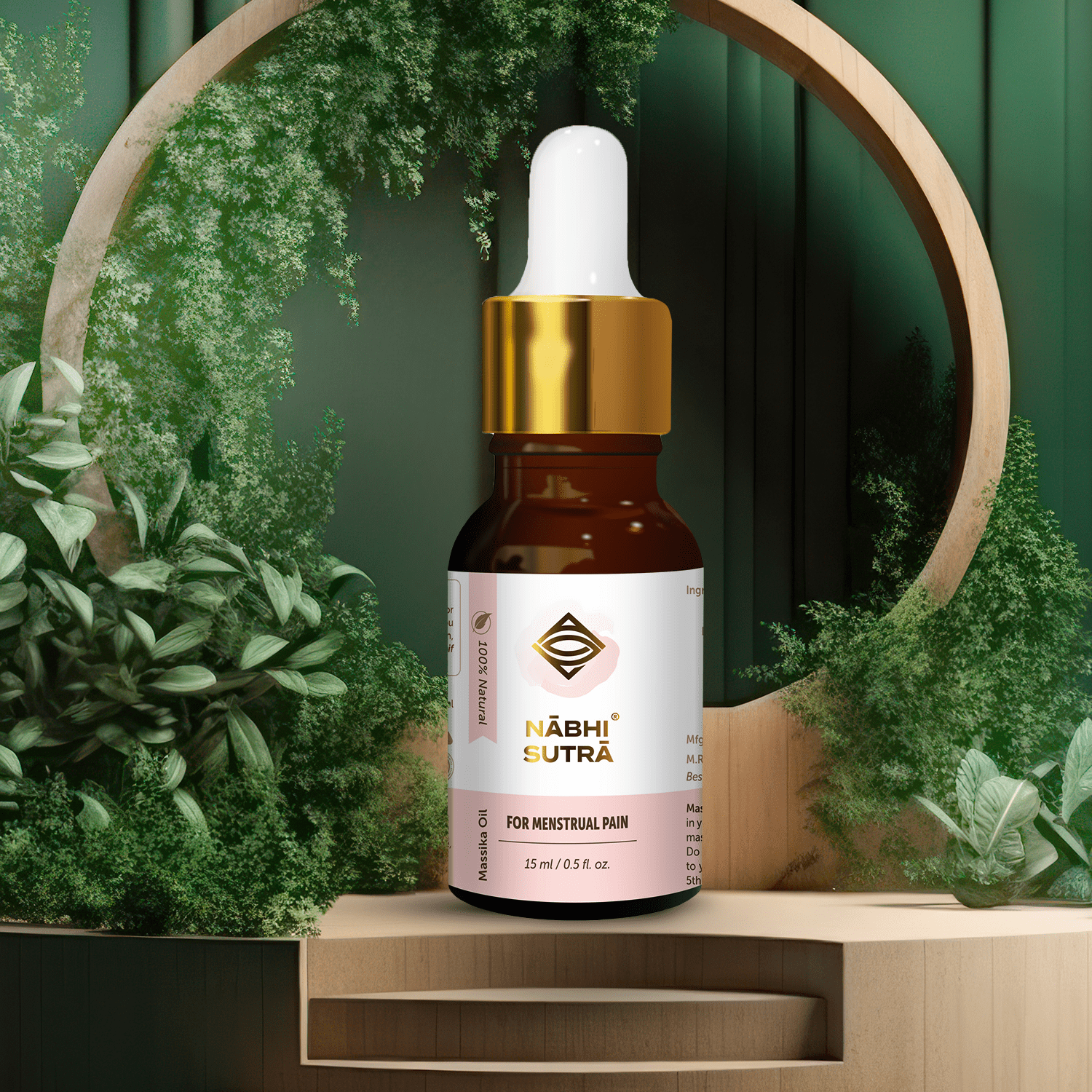 Nabhi Sutra Menstrual Pain Belly Button Essential Oil - Walmart.com