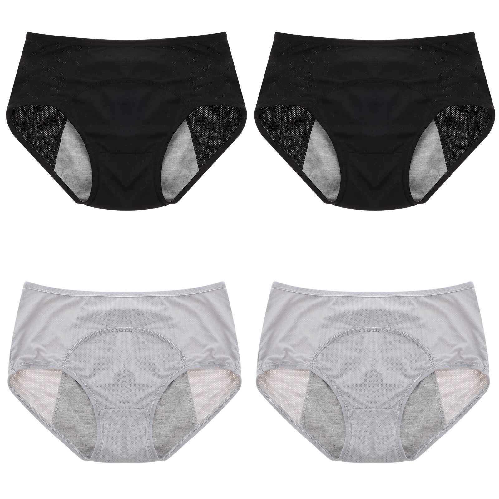 Evella Underwear 3 Pieces High Waist Leak Proof Panties Leak Proof ...