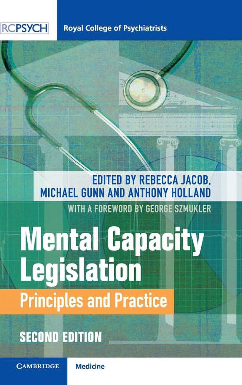 Mental Capacity Legislation: Principles and Practice (Hardcover ...