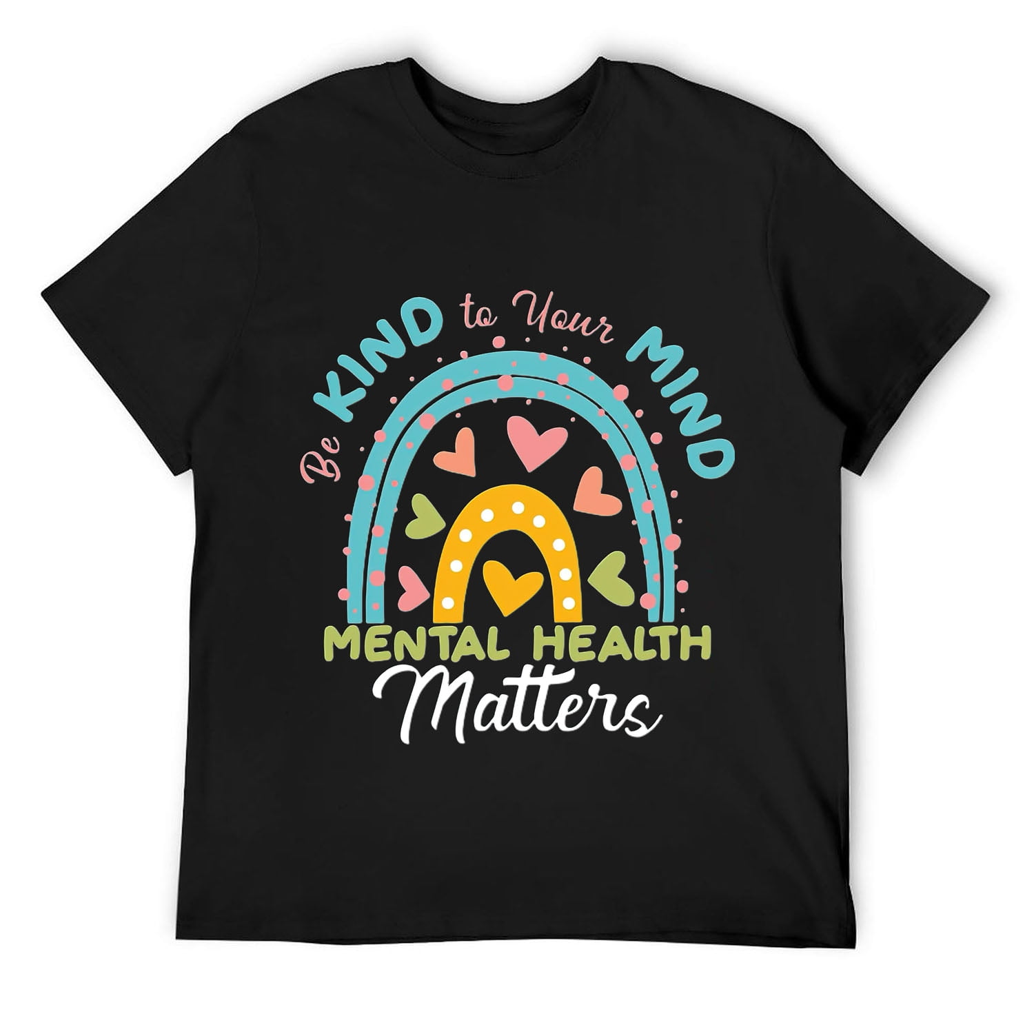 Mental Health Awareness Depression Suicide Prevention Short Sleeve T ...
