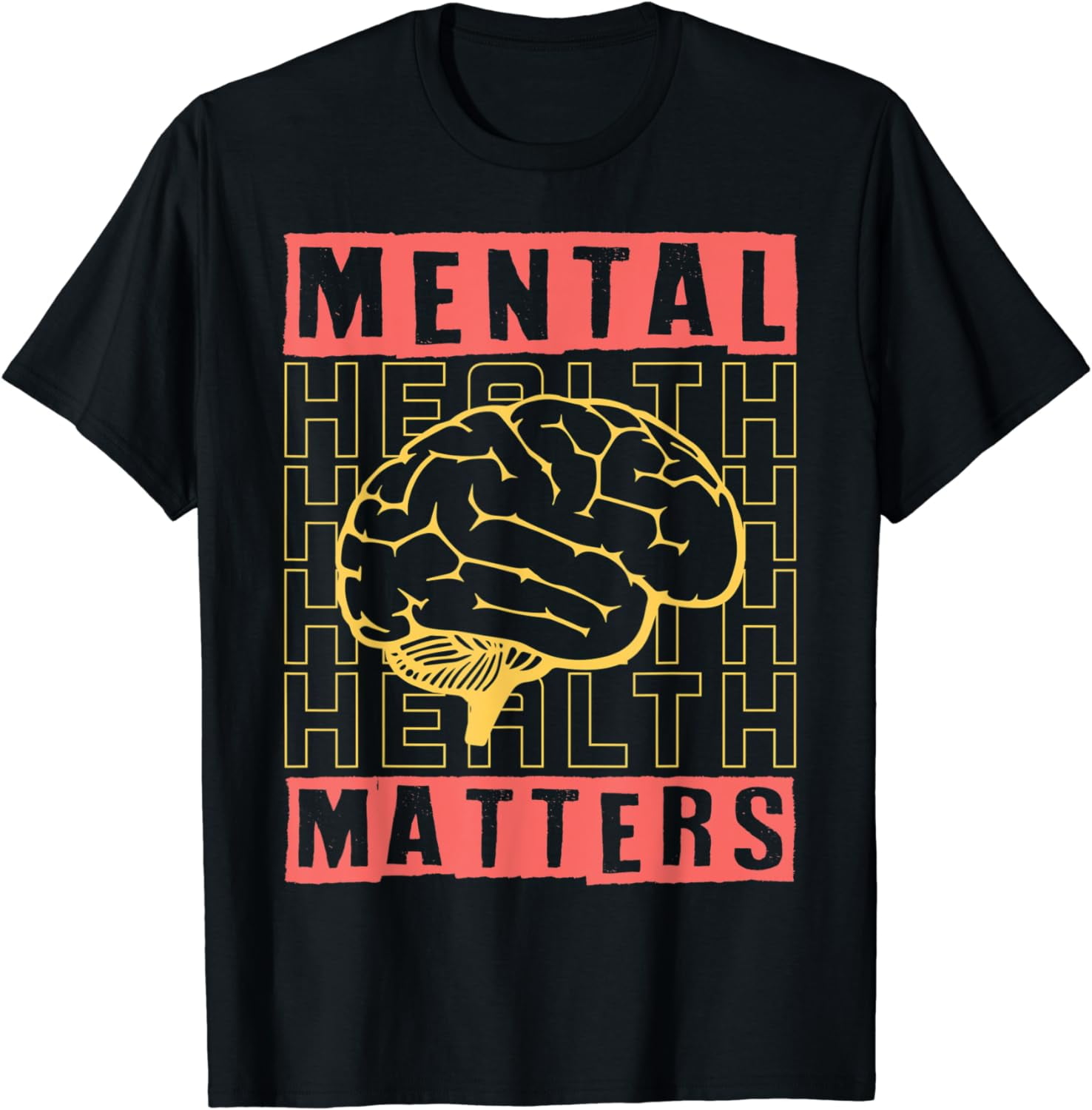 Mental Health Awareness Depression Suicide Prevention T-Shirt - Walmart.com