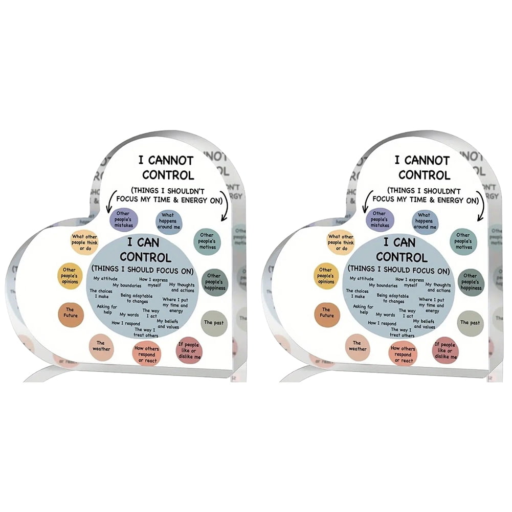 Mental Health Awareness Desk Decor,Little Reminders Decor Acrylic Sign ...