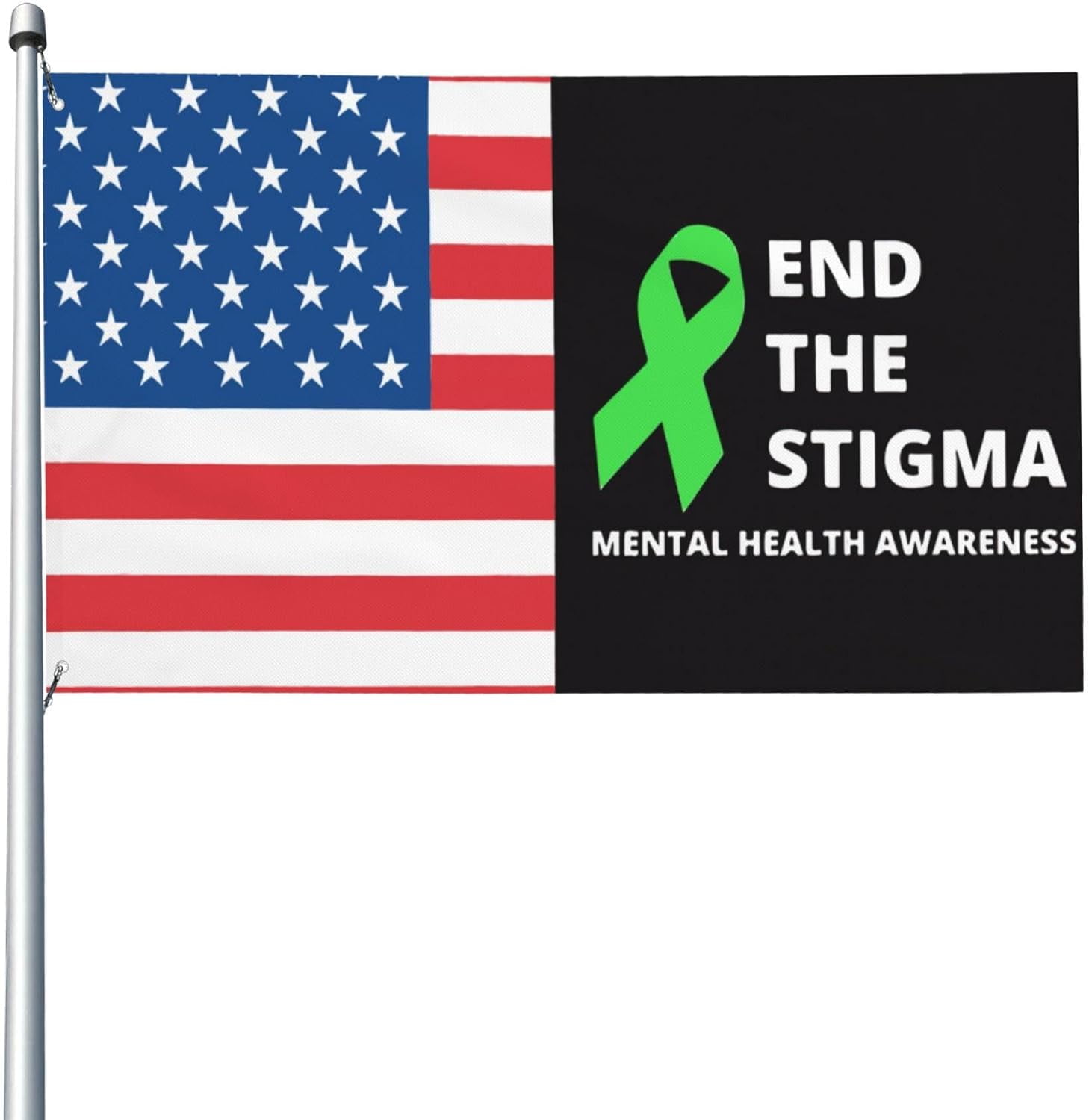 Mental Health Awareness Flags Garden Home Flag House Flags For Outdoor ...