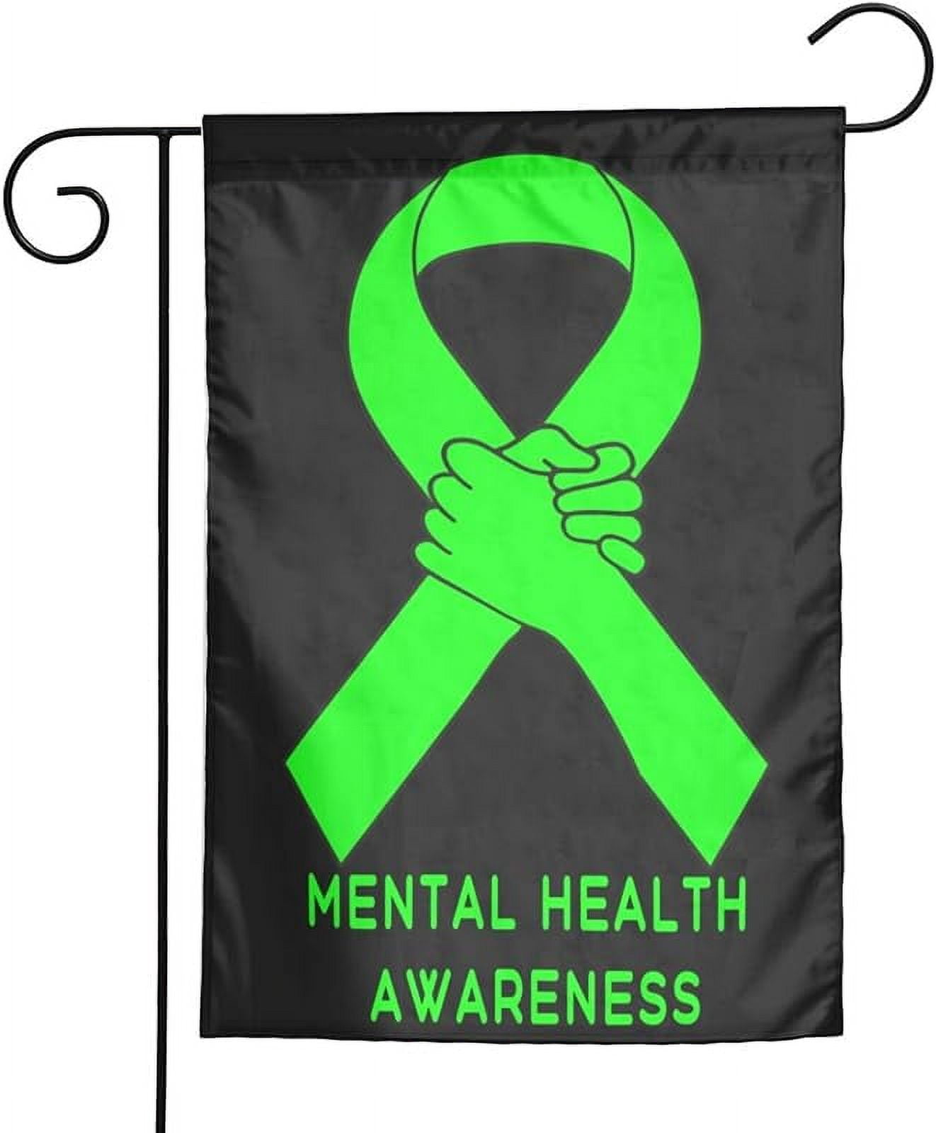 Mental Health Awareness Garden Flag, Double Sided 12 X18 Inch ...