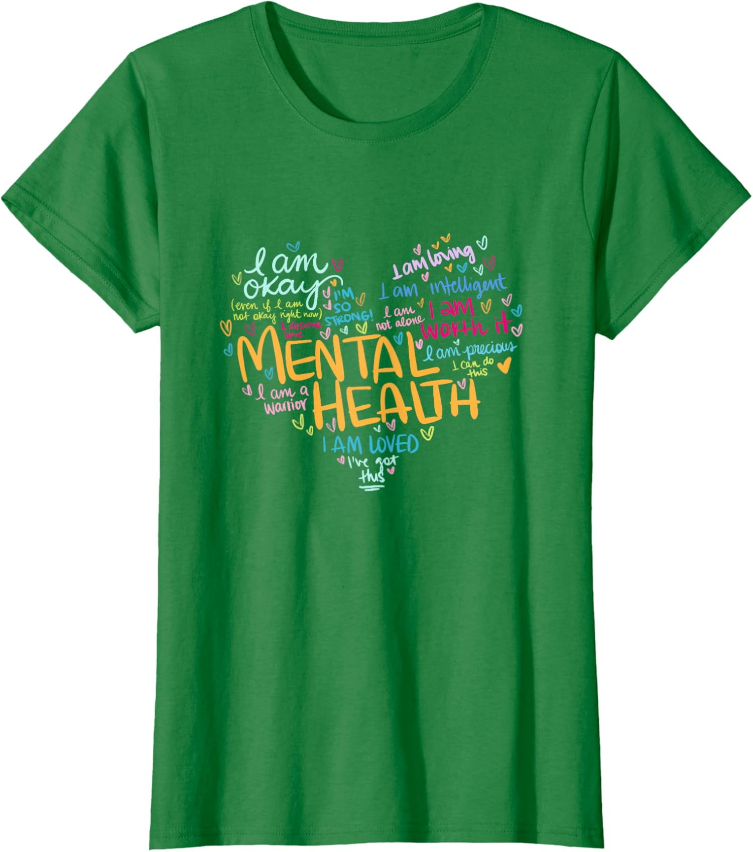 Mental Health Awareness Heart - Support Depression & Spread Love with ...