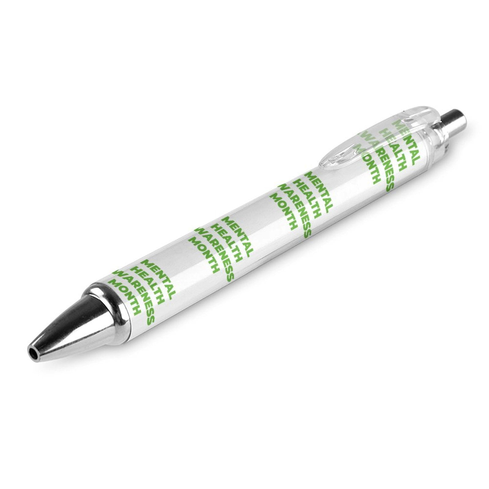 Mental Health Awareness Month Ballpoint Pen Retractable Pens Black ...