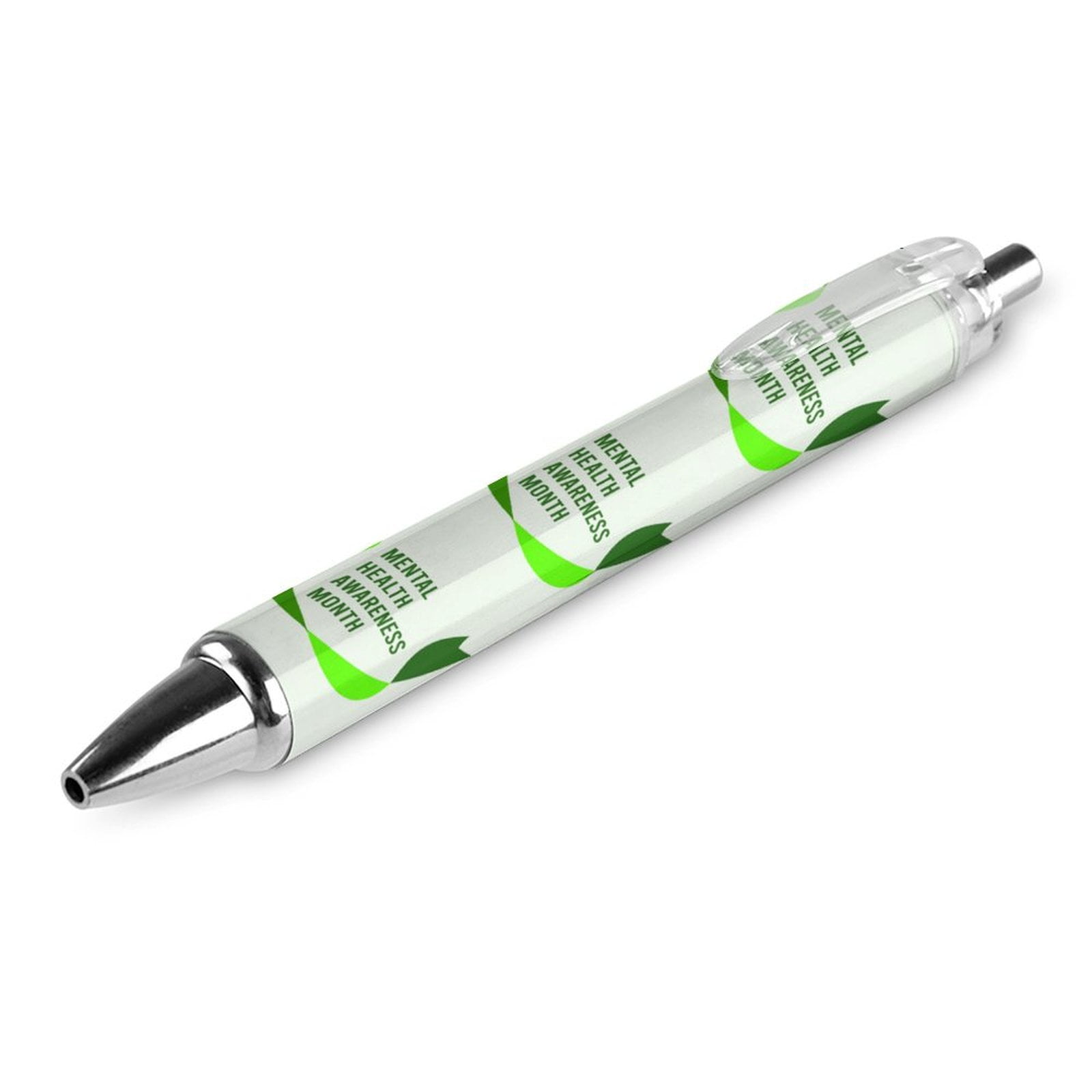 Mental Health Awareness Month Ballpoint Pen Retractable Pens Black ...