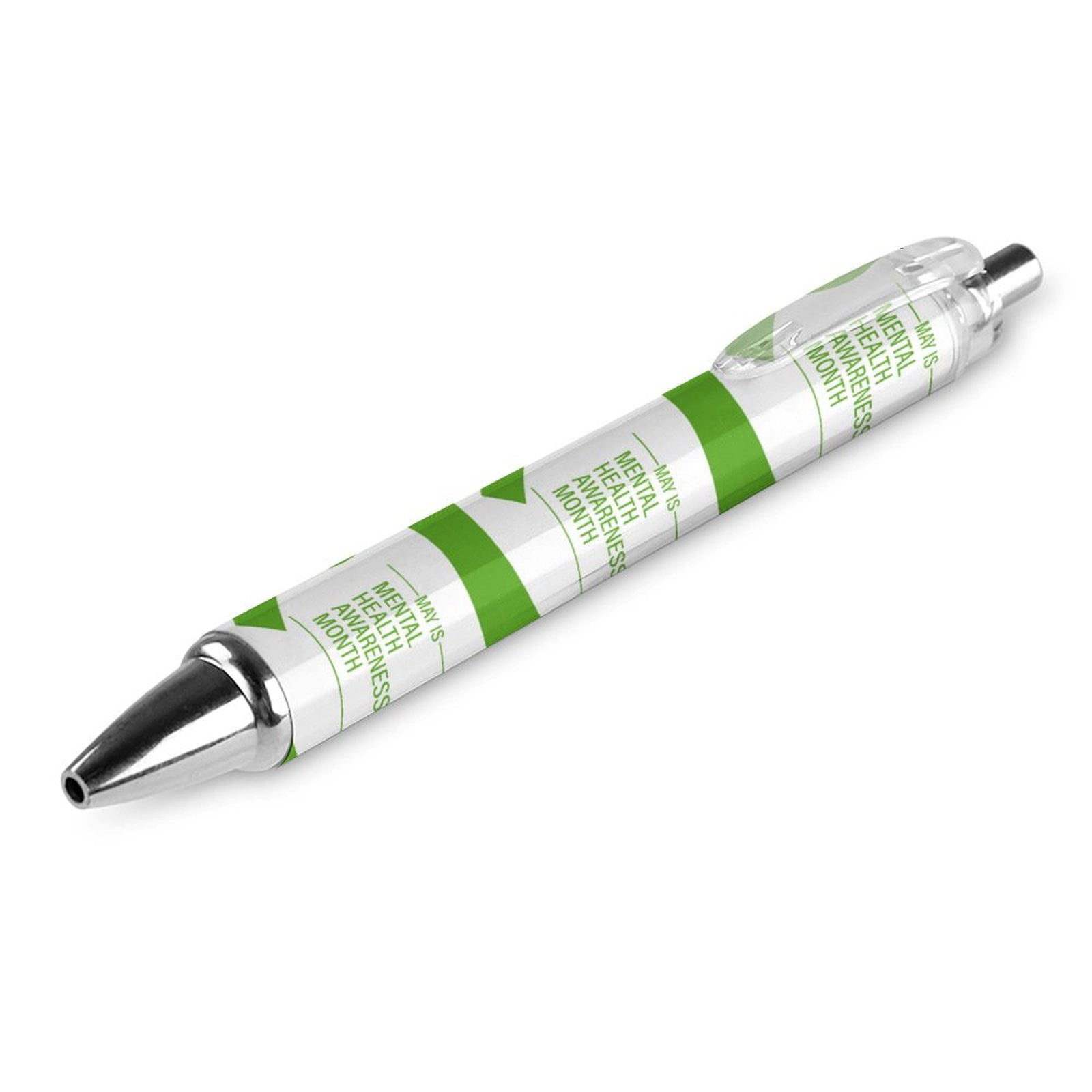 Mental Health Awareness Month Ballpoint Pen Retractable Pens Black ...