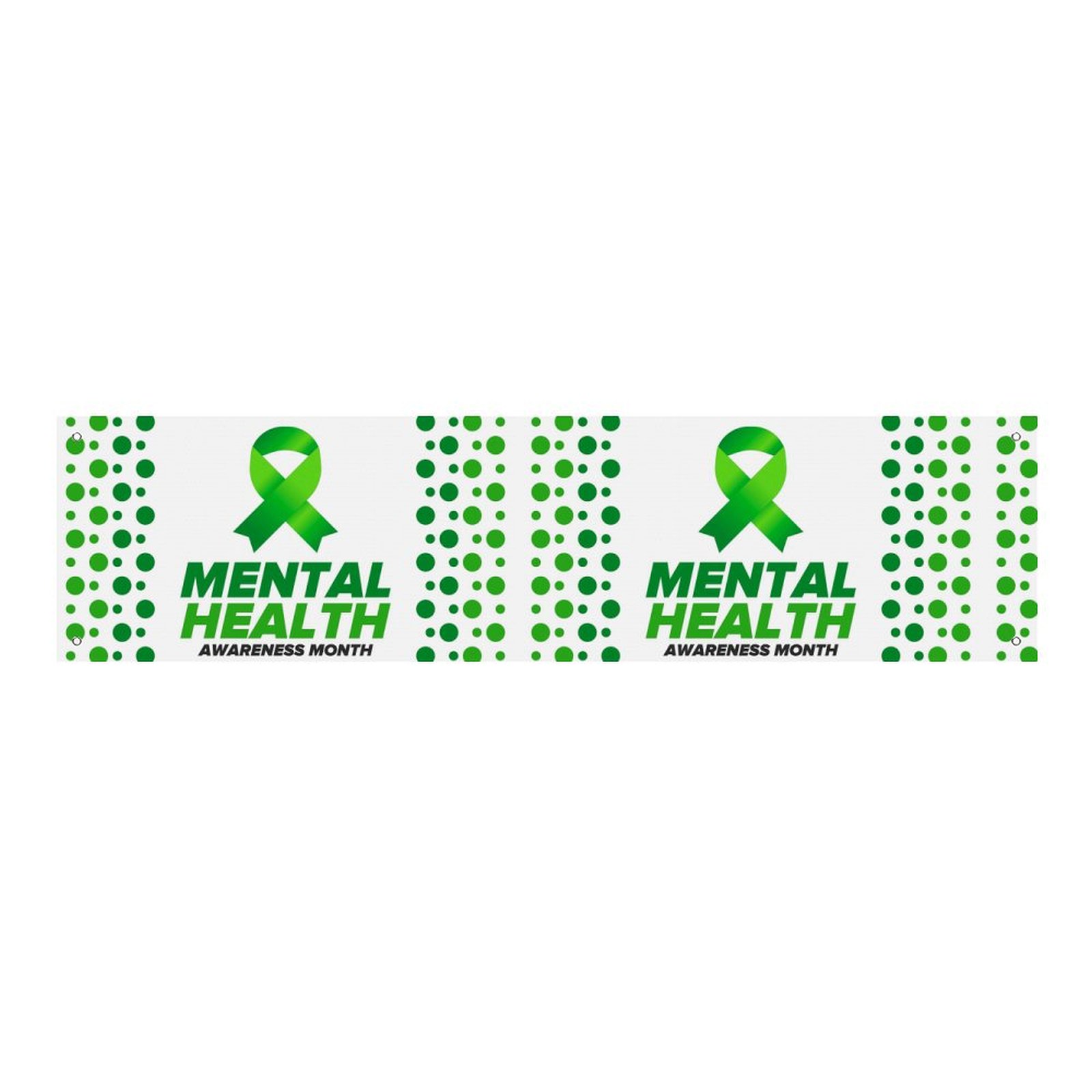 Mental Health Awareness Month Banners Flag Hanging Backdrop Sign Wall ...