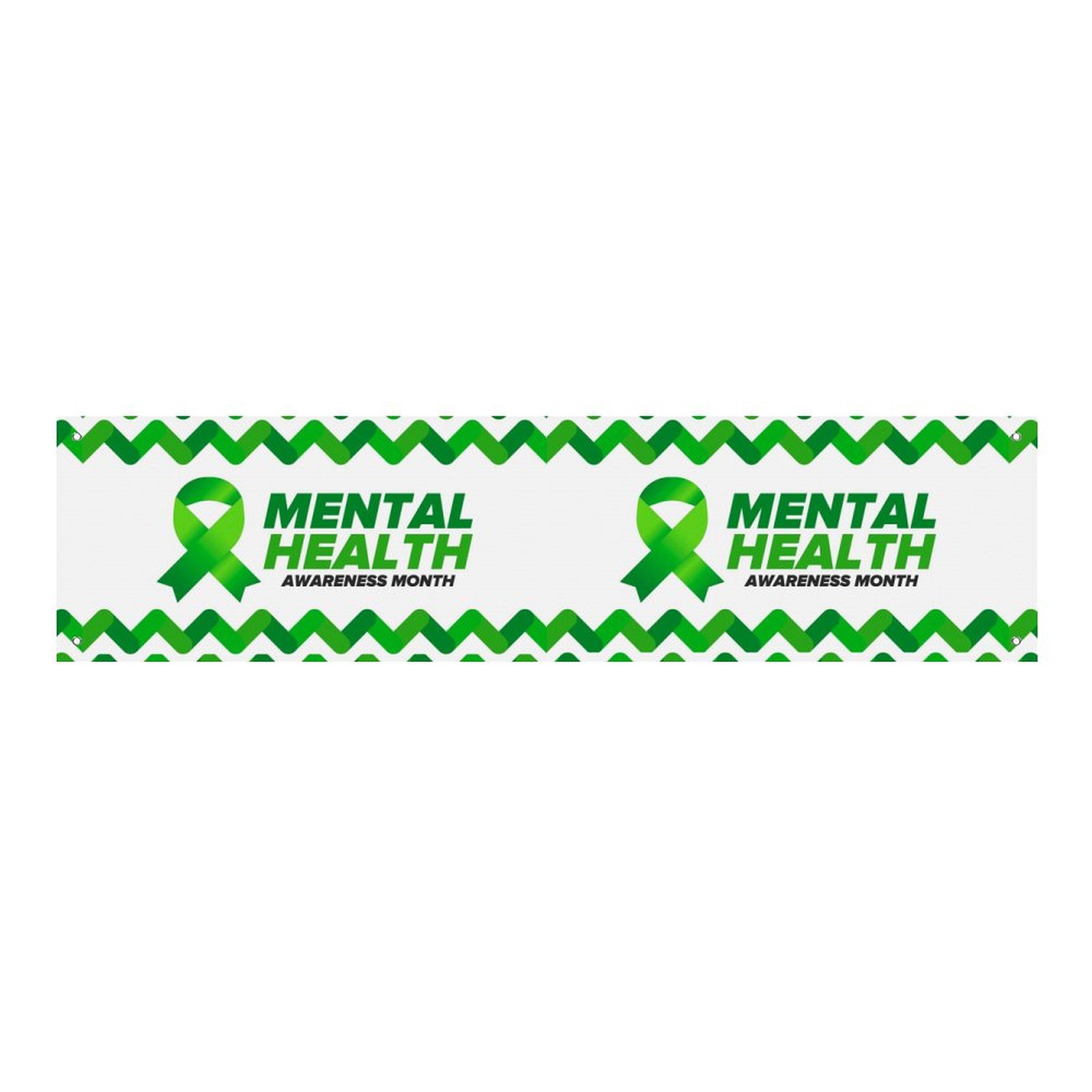 Mental Health Awareness Month Banners Flag Hanging Backdrop Sign Wall ...
