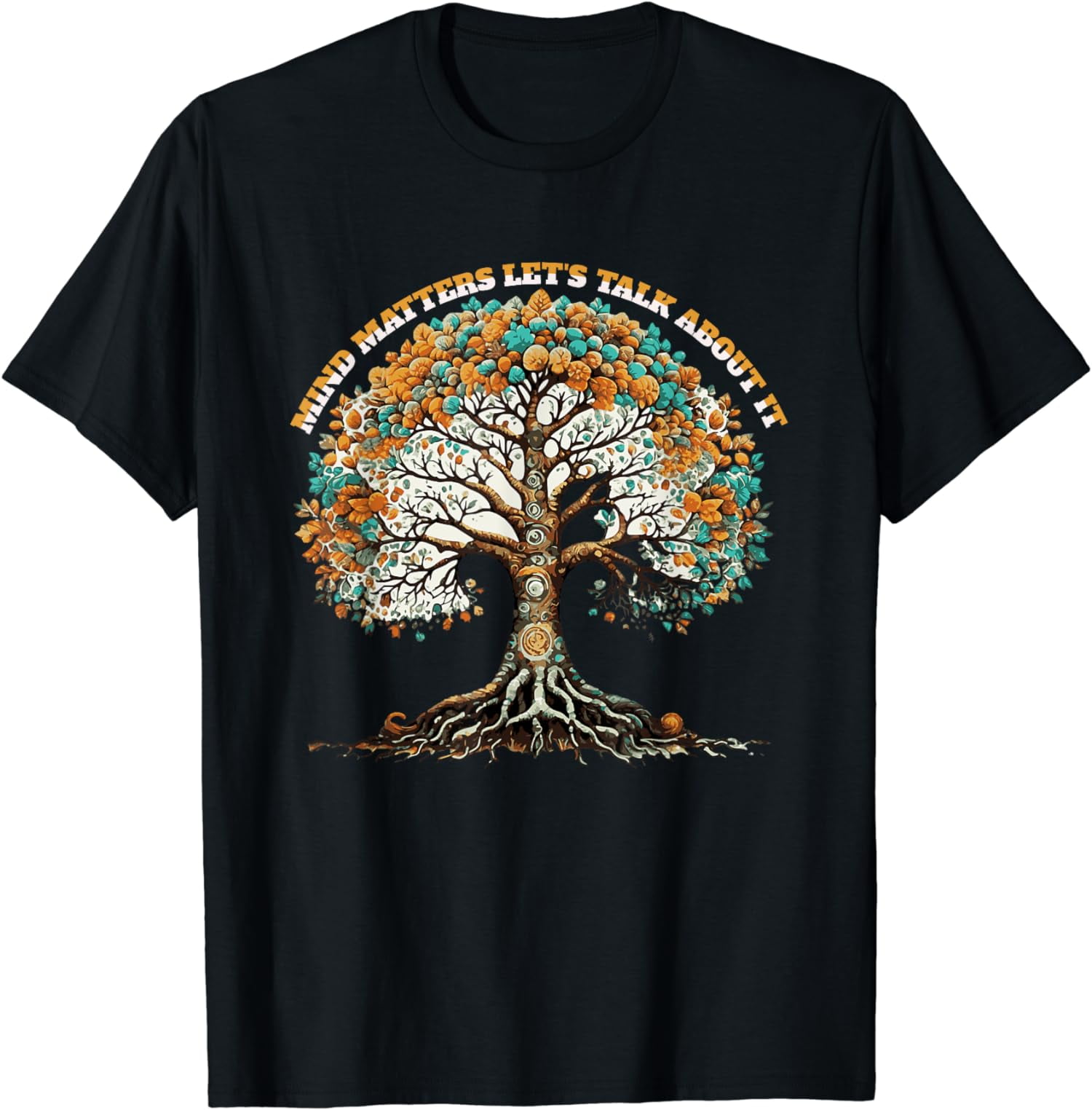 Mental Health Awareness Month,Mind Matters Let's Talk Nurse T-Shirt ...