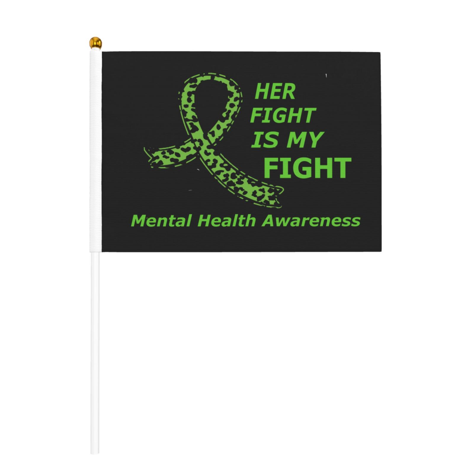 Mental Health Awareness Monthhand Held Small Mini Stick Flags ...