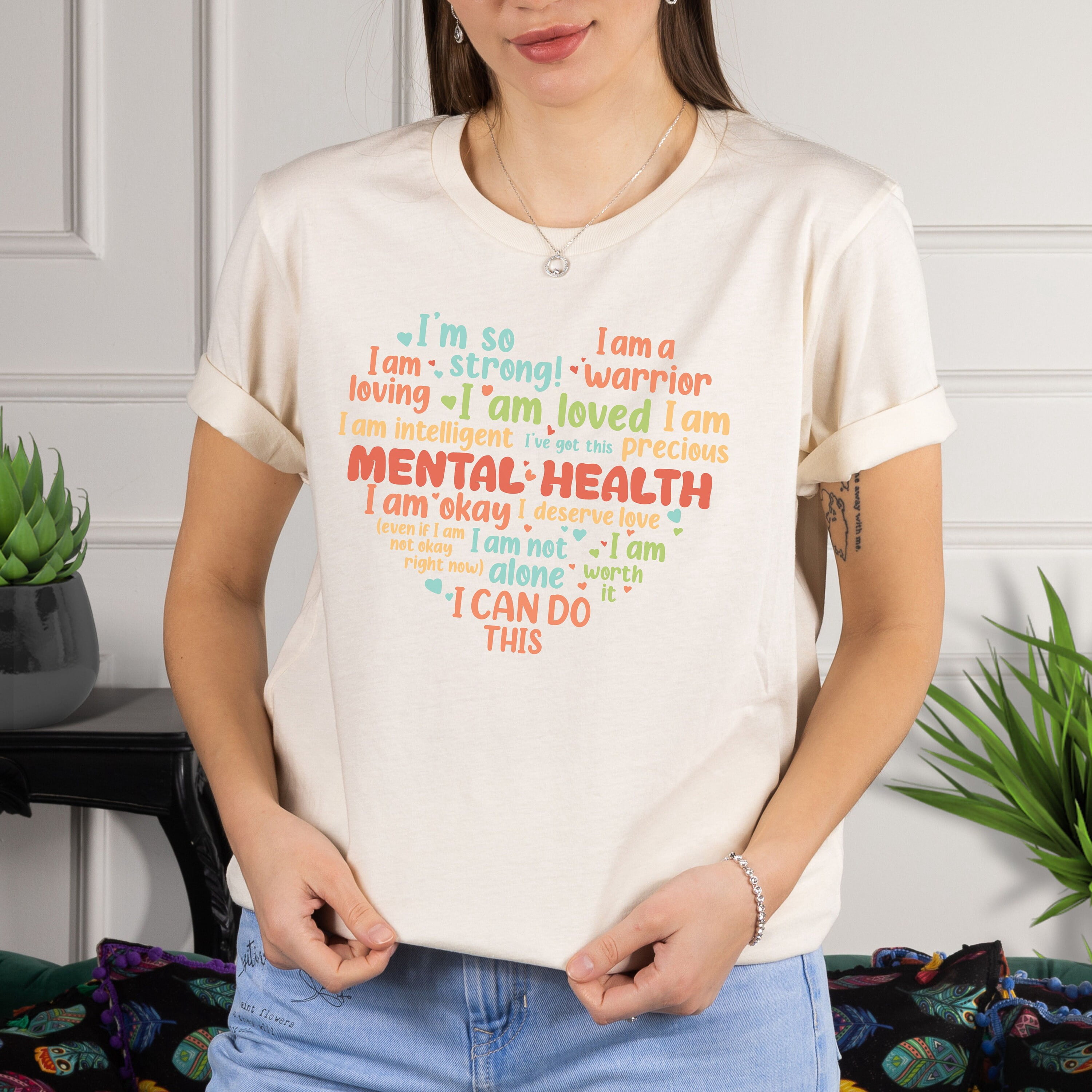 Mental Health Awareness, Positive Shirt, Mental Health Matters Shirt ...