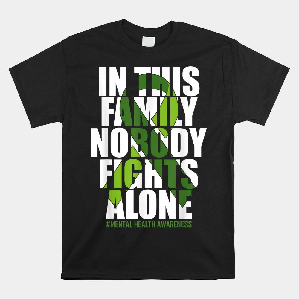 Mental Health Awareness Ribbon Family You Matter Kindness Shirt ...