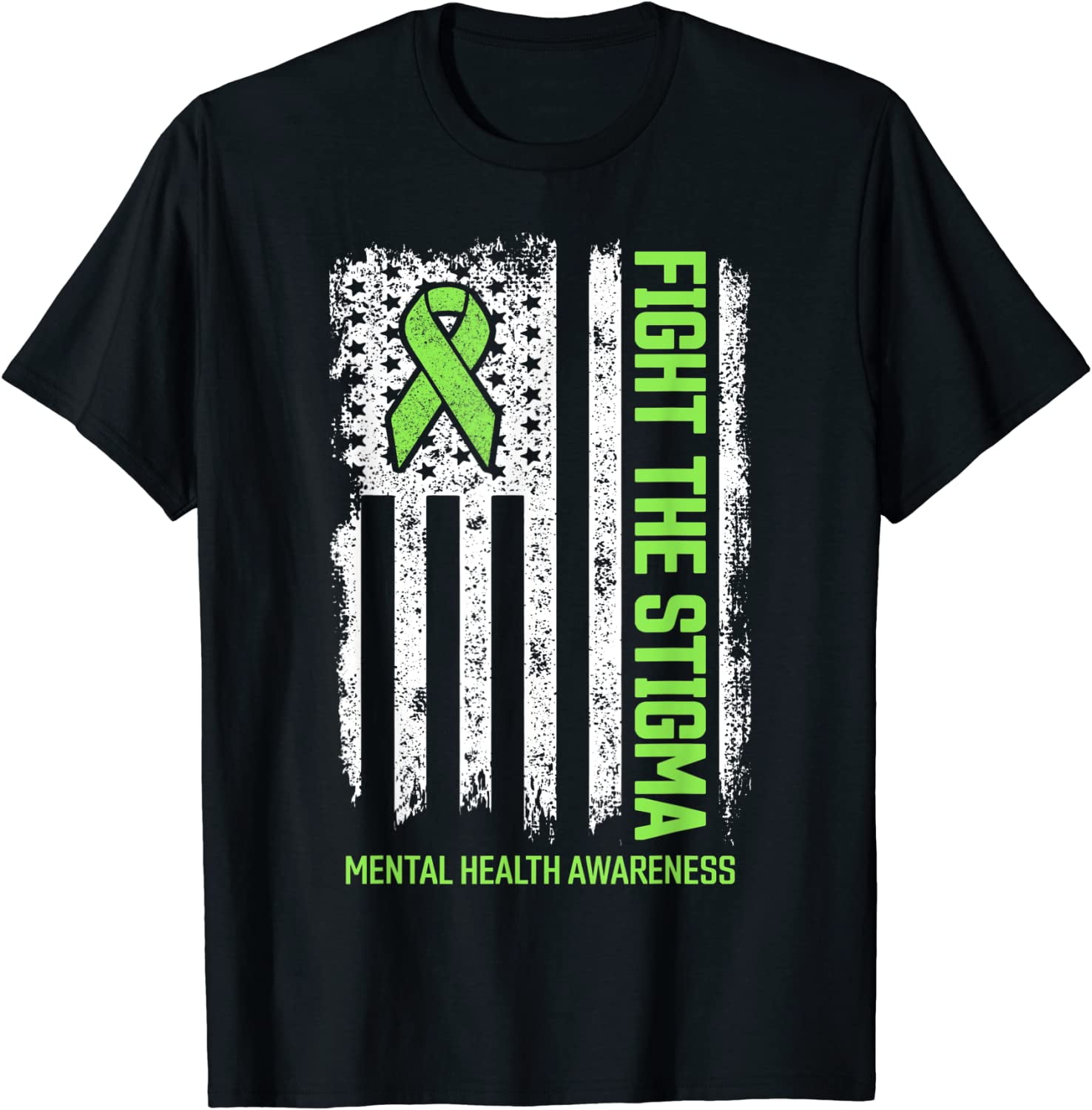 Mental Health Awareness Shirt Fight the Stigma Mental Health T-Shirt ...