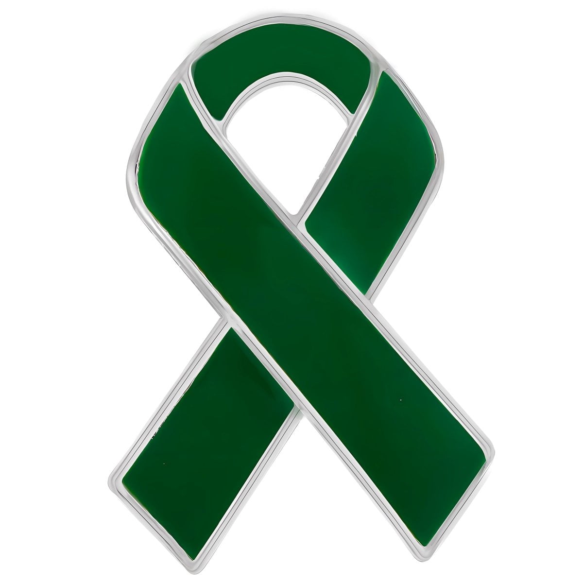 The Awareness Company Mental Health Green Ribbon Awareness Pins ...