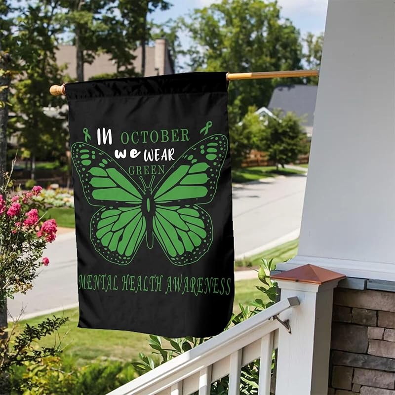 Mental Health Matters Awareness End The Stigma Garden Flag 12 x 18 ...