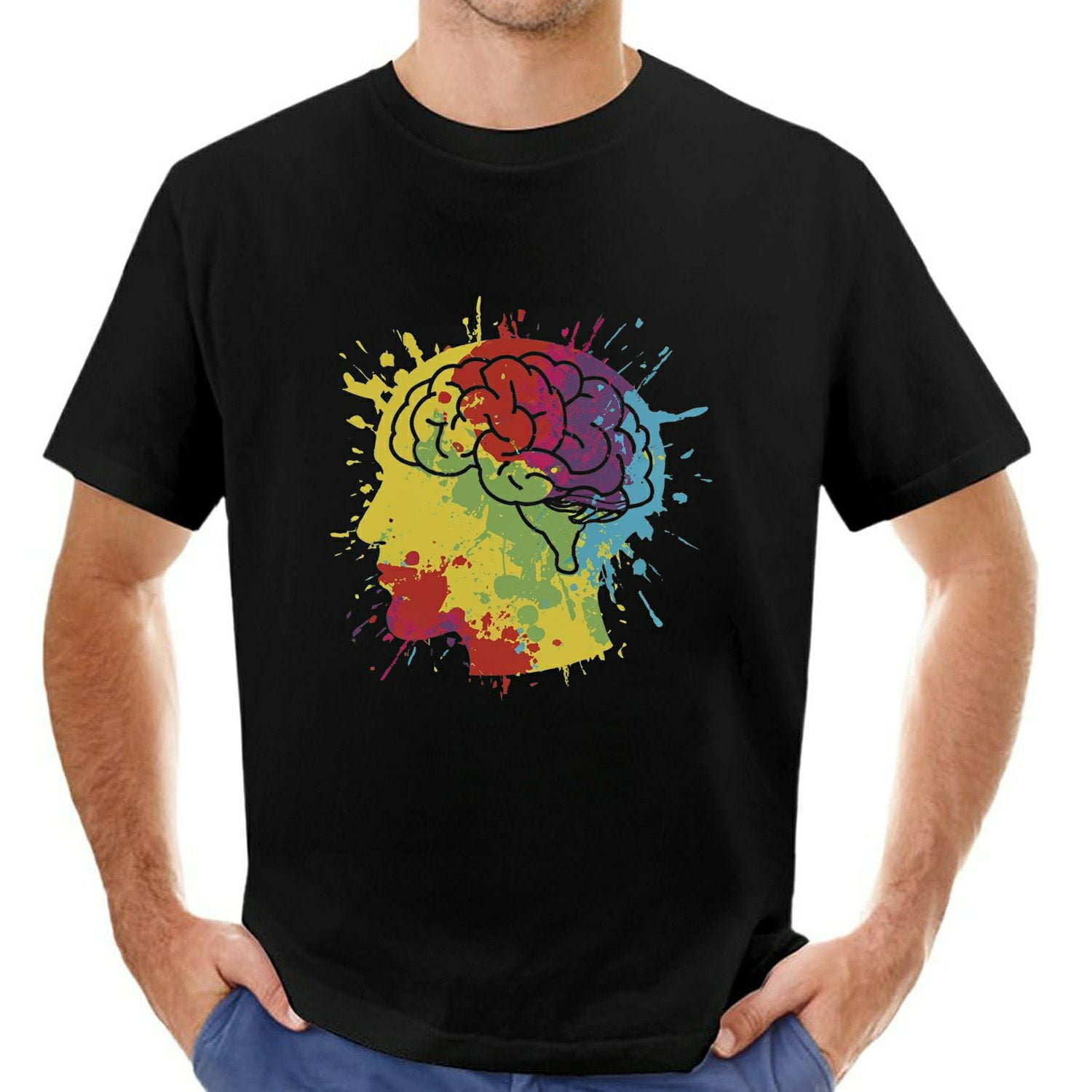 Mental Health Matters End The Stigma Neurodiversity Emotion Shirt Black ...