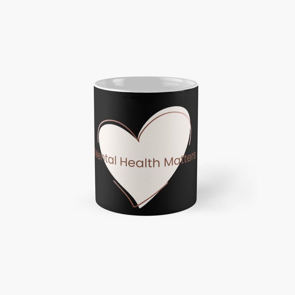 Mental Health Matters Heart Classic Mug - Walmart.com