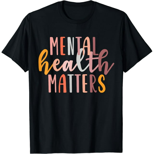 Mental Health Matters Human Brain Illness Awareness T-Shirt - Walmart.com