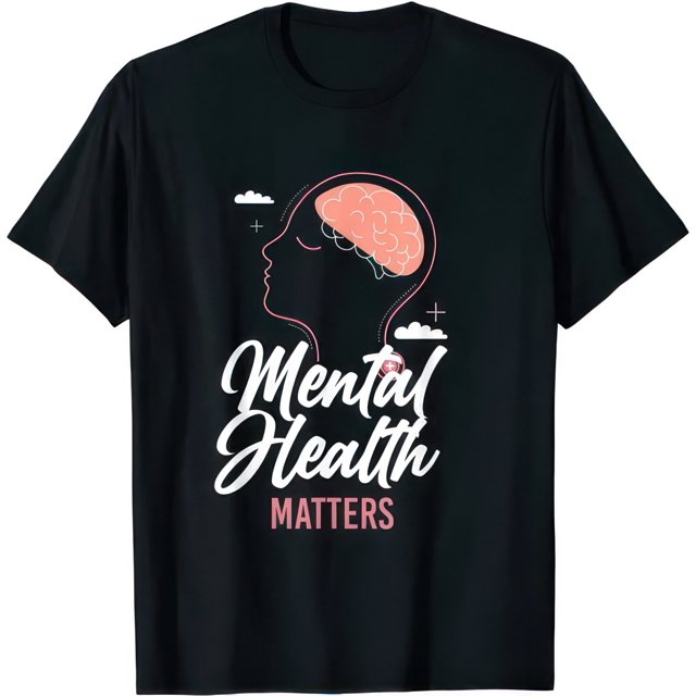Mental Health Matters Mental Health Awareness Support T-Shirt - Walmart.com
