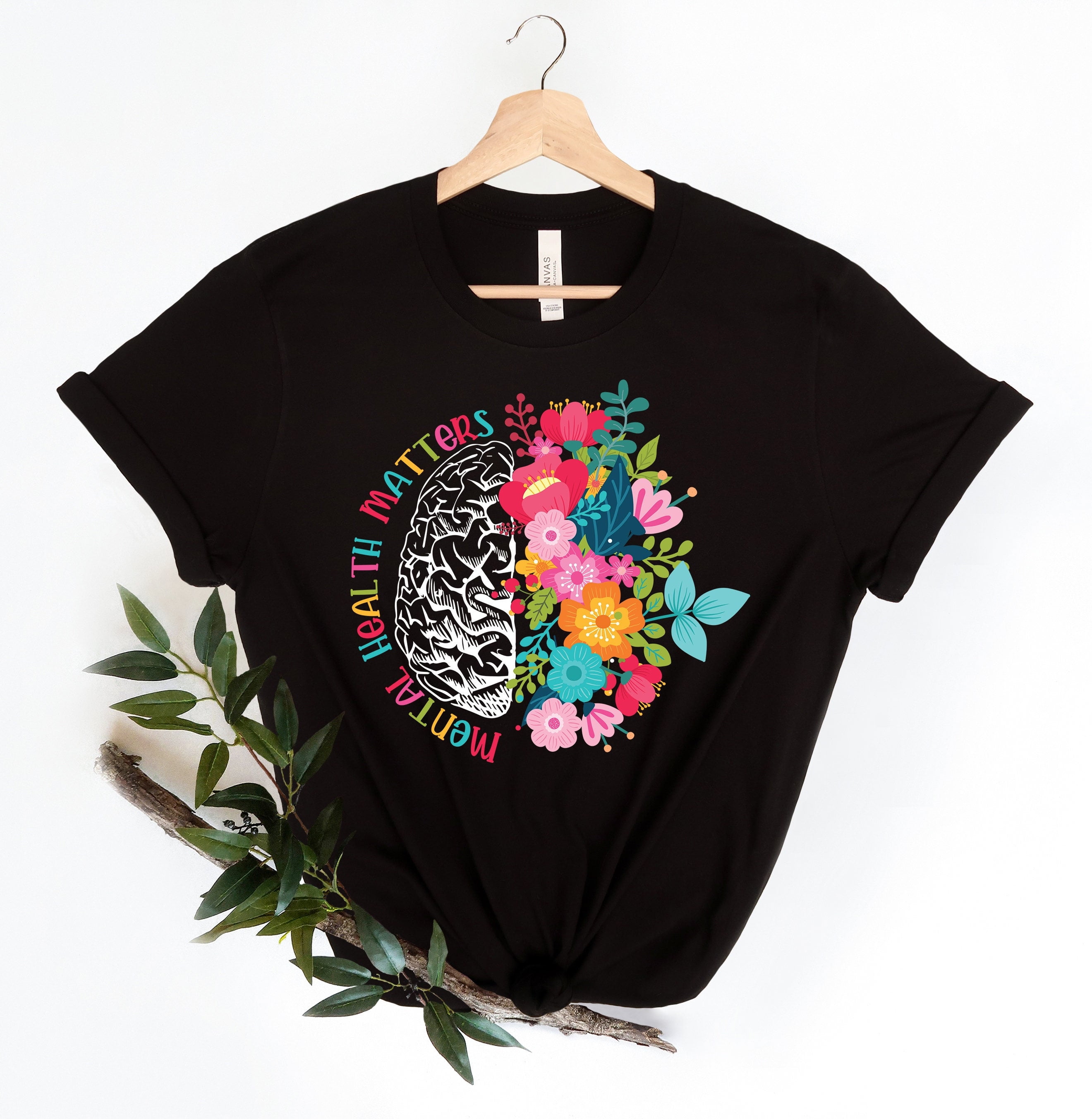 Mental Health Matters Mental Health Shirt Plant Lovers Gift Gardening ...