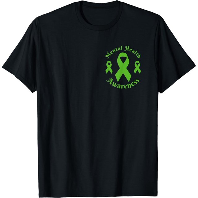 Mental Health Month We Wear Green Mental Health Awareness T-Shirt - Walmart.com