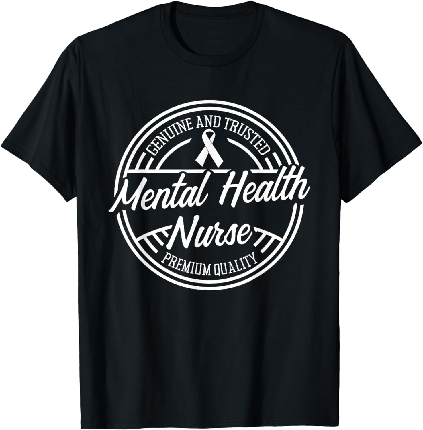 Mental Health Nurse Genuine Nursing RN T-Shirt - Walmart.com
