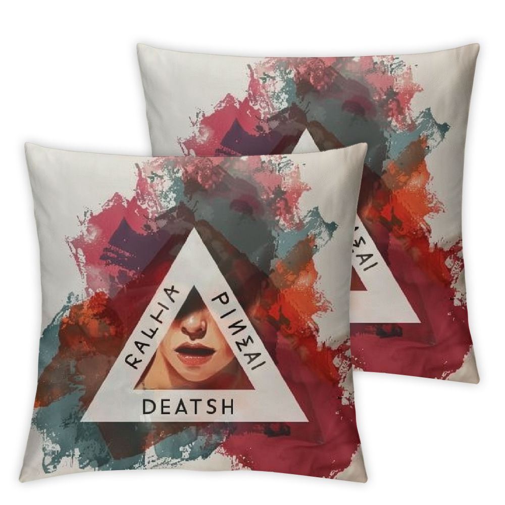 Mental Health Pillow Case, Triangle Breathing, Ordinary Velvet Throw ...