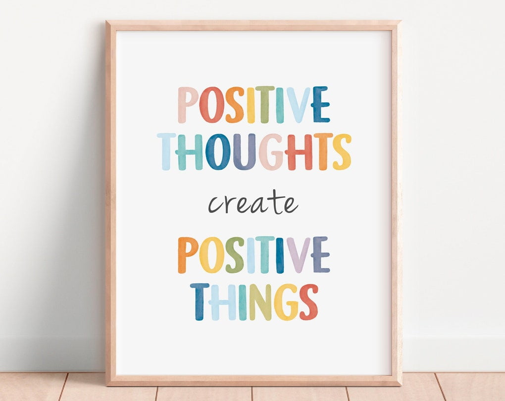 Mental Health Poster, Therapy Office Decor, Daily Affirmation, Growth ...