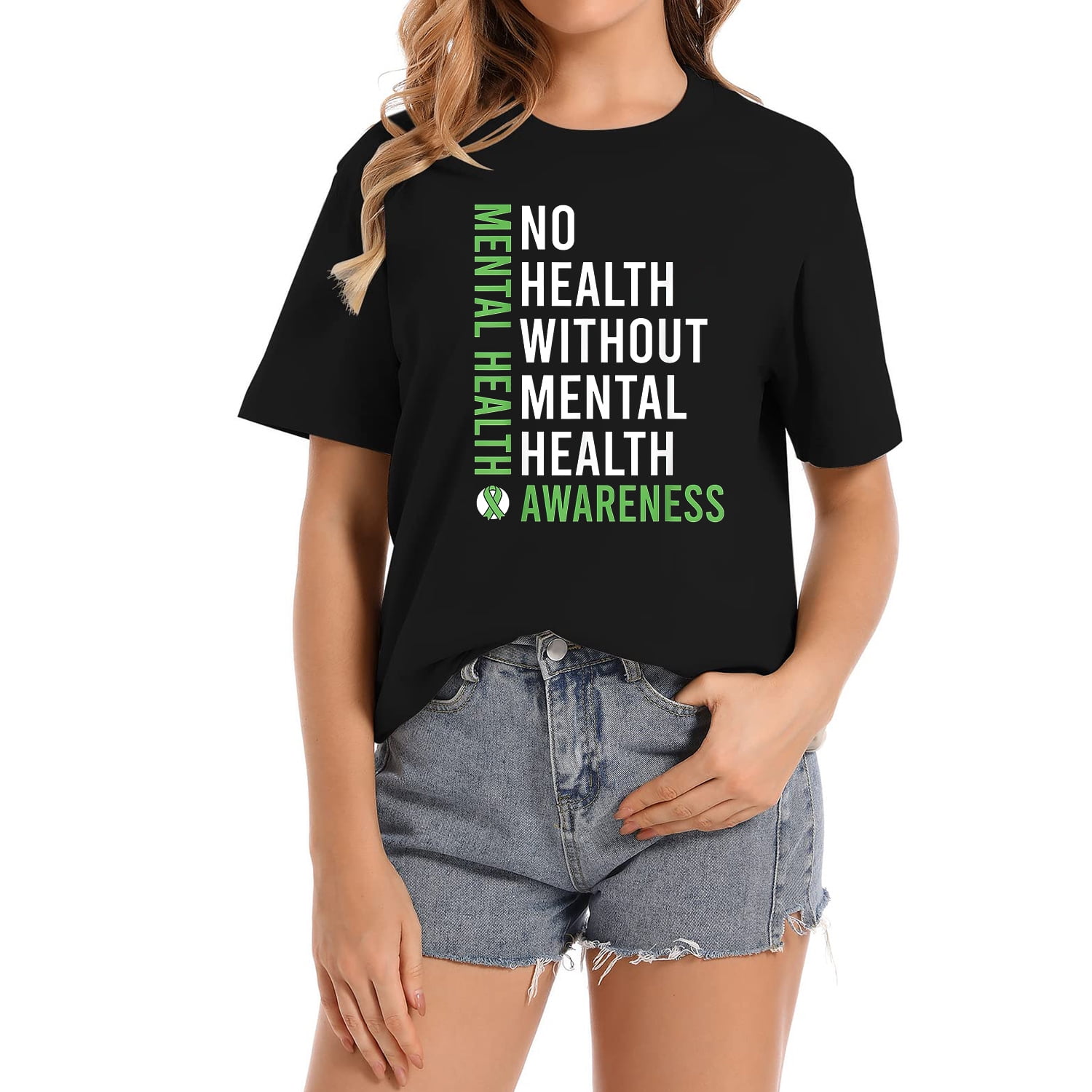Mental Health Shirt Fight The Stigma Mental Health Graphic Tees for ...
