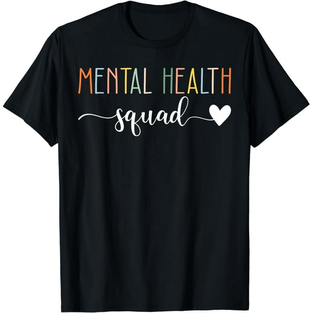 Mental Health Squad Brain Illness Mental Health Awareness T-Shirt - Walmart.com