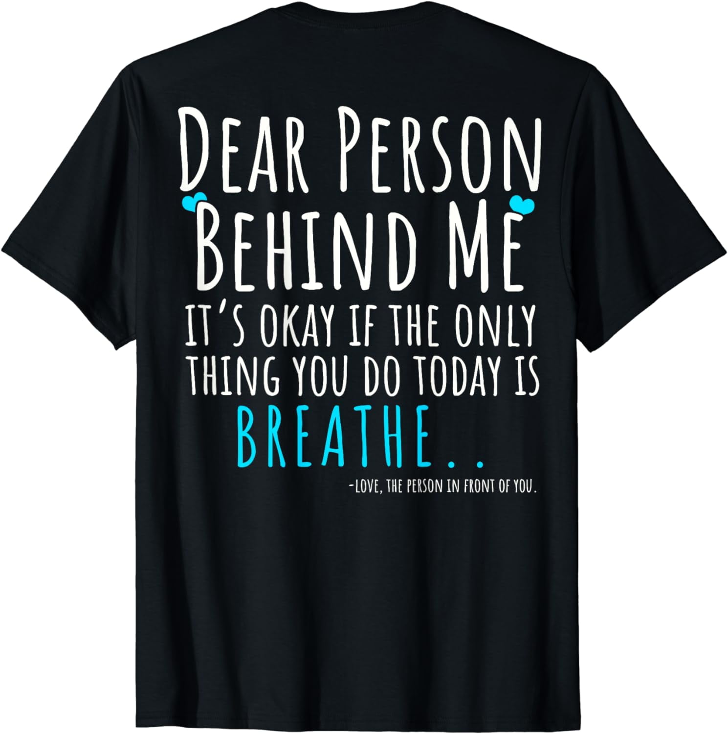 Mental Health & Suicide Prevention Awareness Person Behind T-Shirt ...