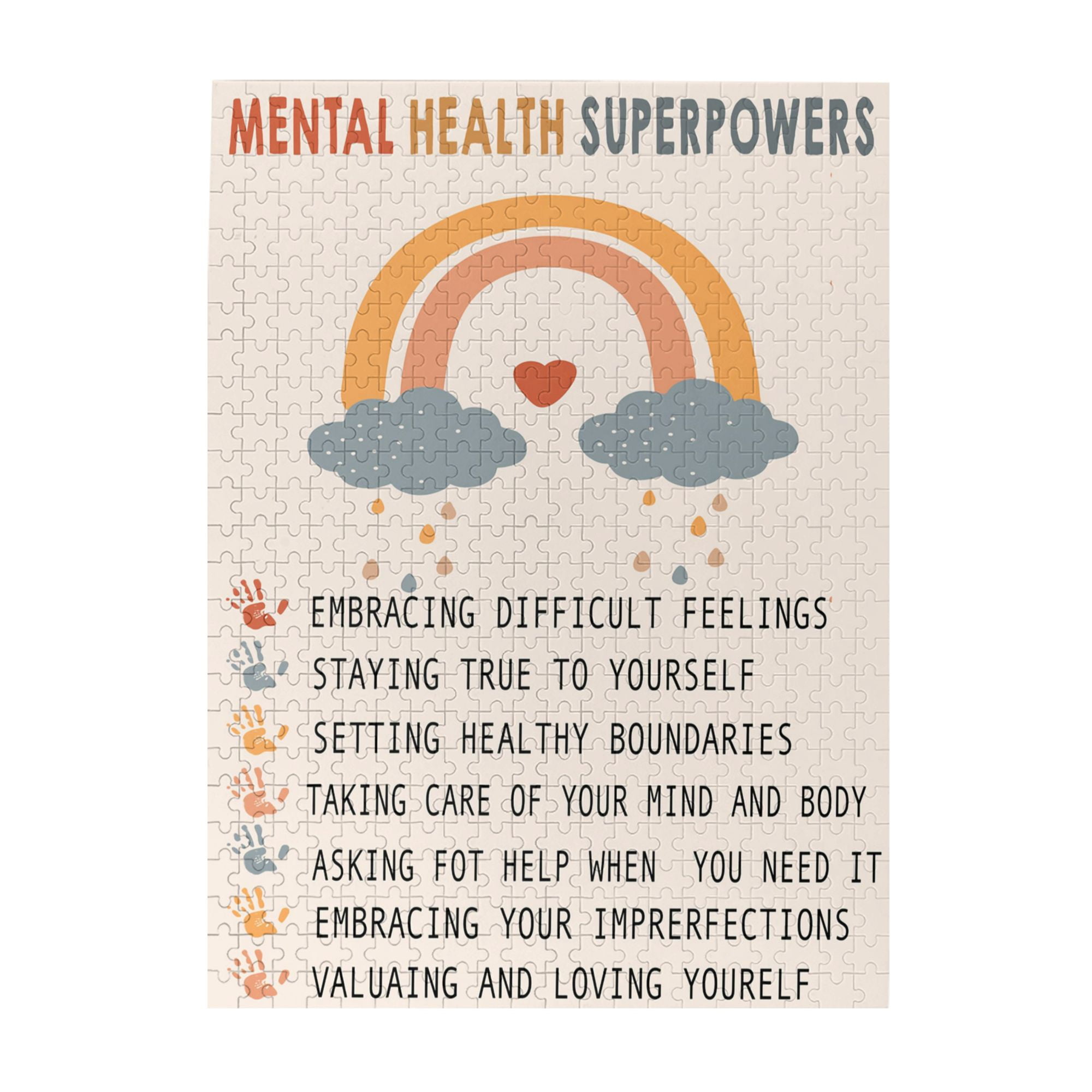 Mental Health superpowers Puzzle, School Counselor Print, Counseling ...