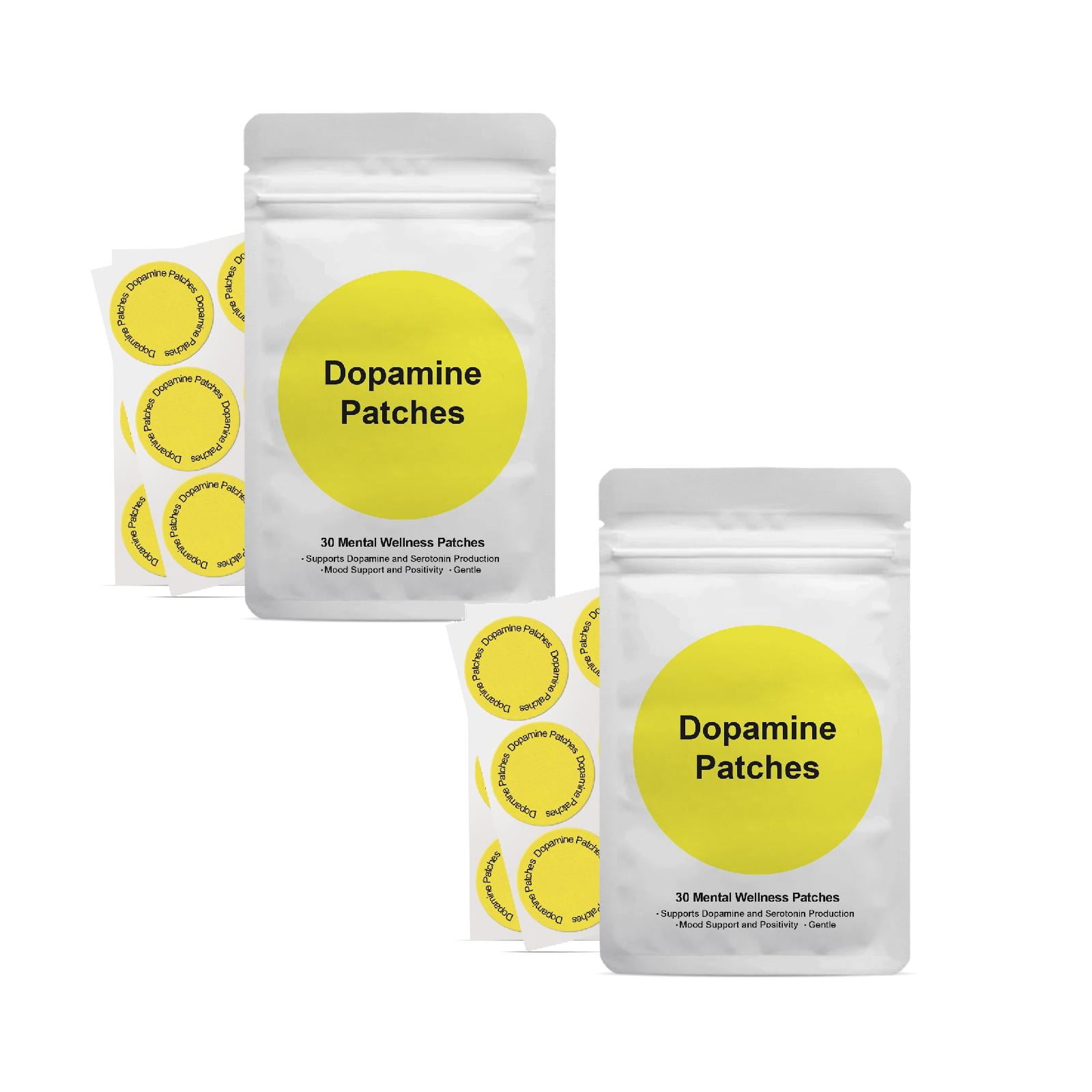 Mental Wellness Patches,Supports Dópamìne and Serotonin Production,Mood ...