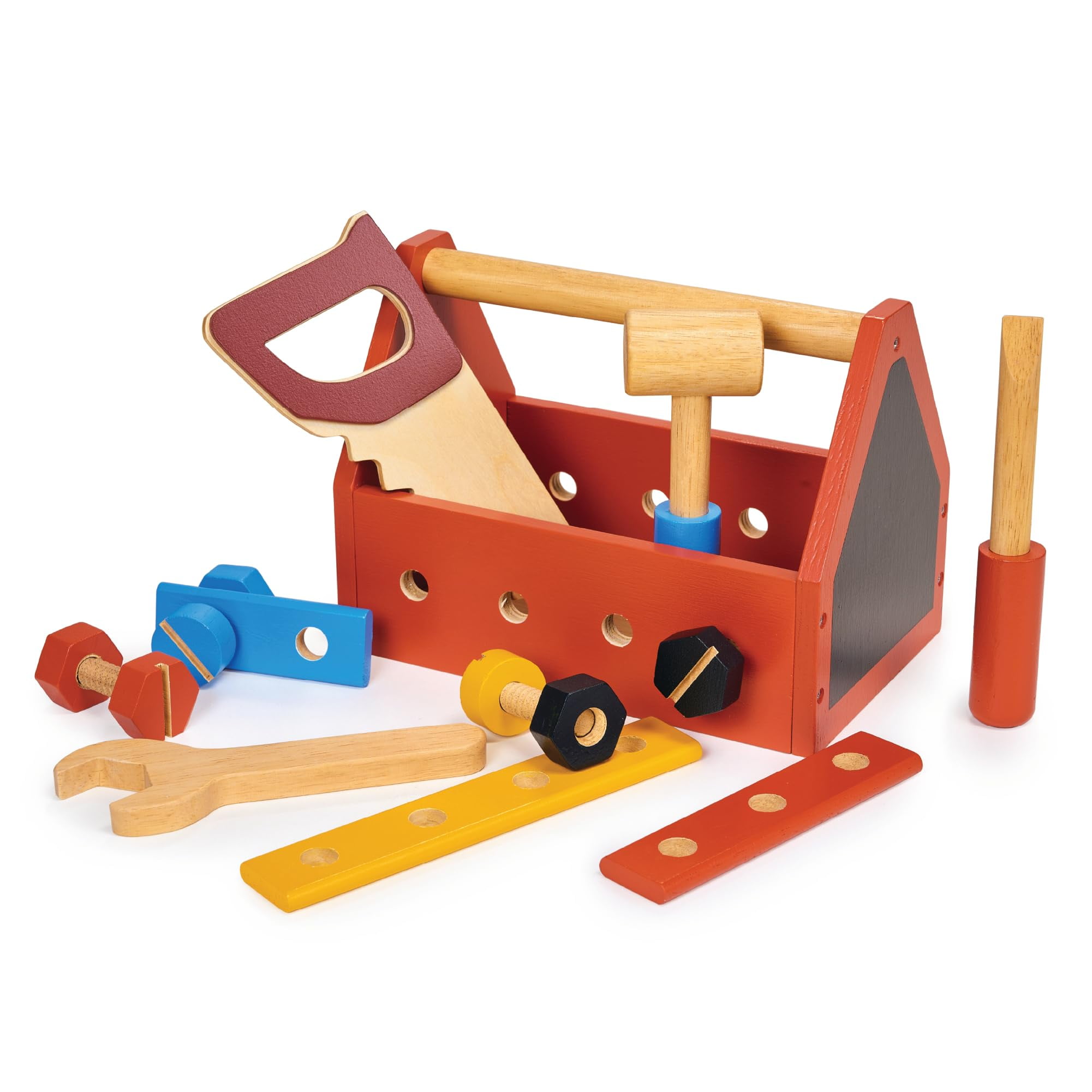 Mentari Toys - Chippy's Handy Tool Kit - Construction Building Play Set ...
