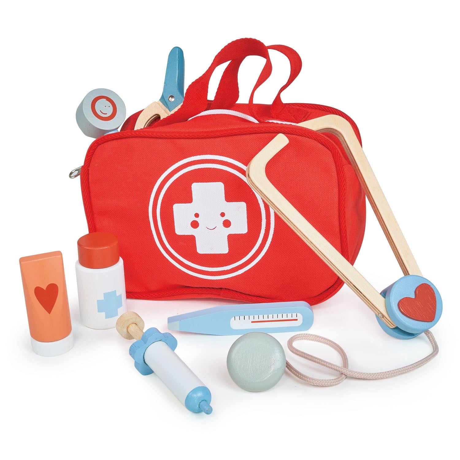 Mentari Toys - My First Aid Kit - Doctor Pretend Play Toy Medical Kit ...