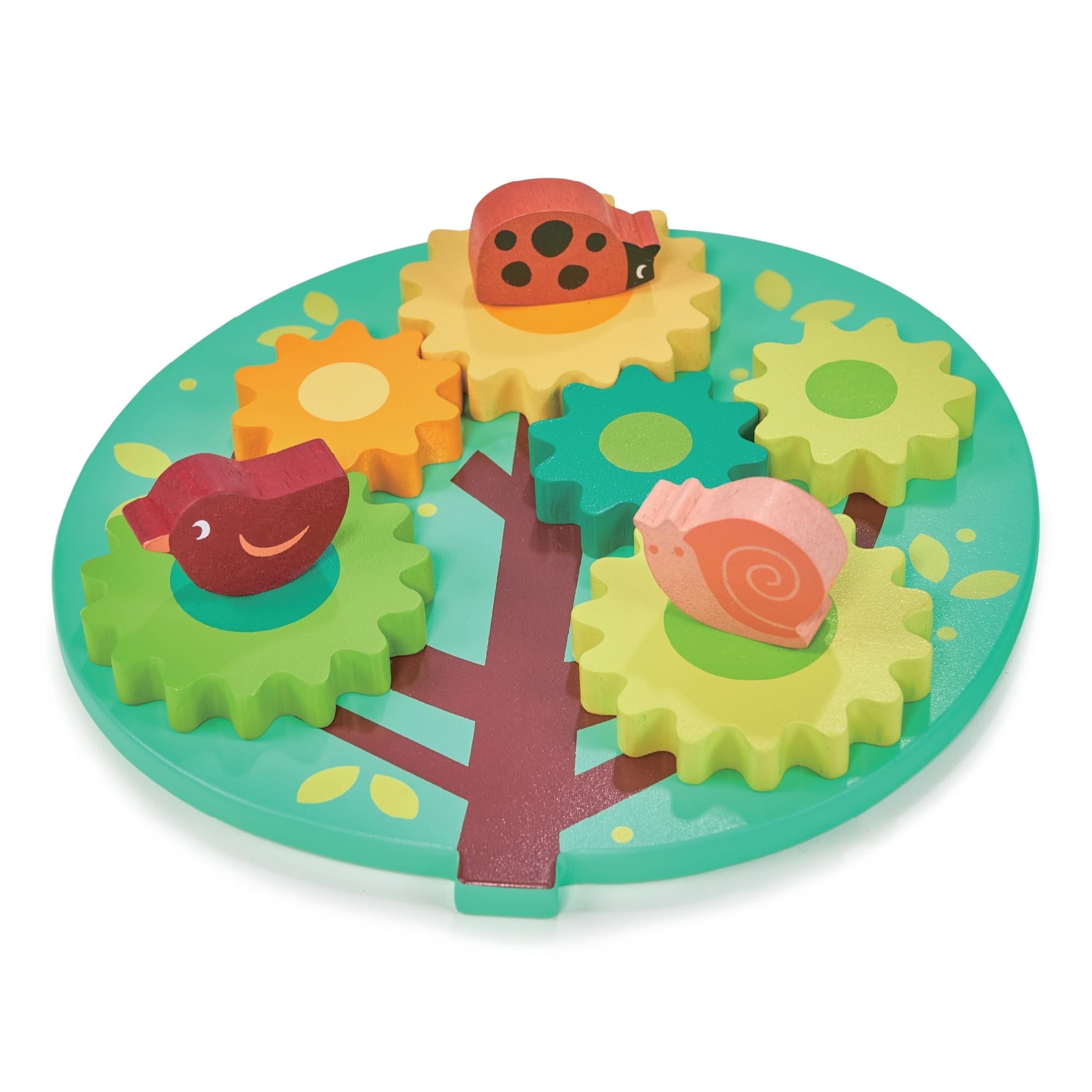 Mentari Wooden Tree Spinning Gears - Explore Physics & Nature with a ...