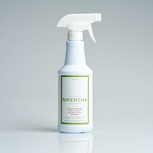 Mentha 16oz Insect and Pest Control Spray, All-Purpose Peppermint Oil ...