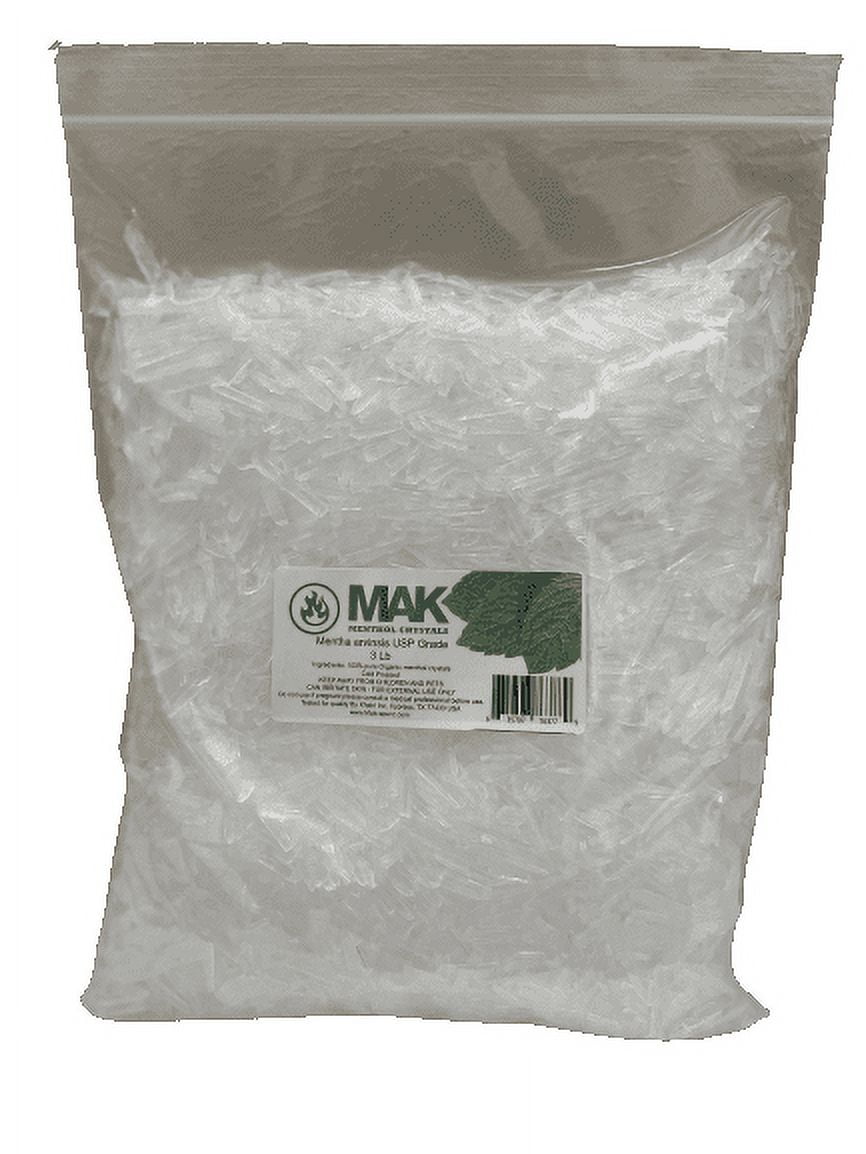 Natural Mint Crystals 4 Oz Pure Menthol Crystals - 100% Natural Organic ...