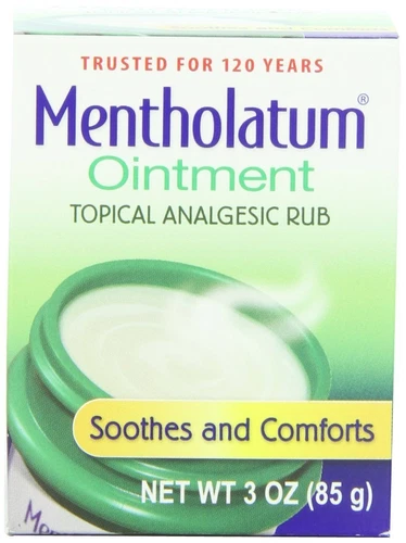 Mentholatum Original Topical Analgesic Ointment Aromatic Vapor Rub 3oz ...