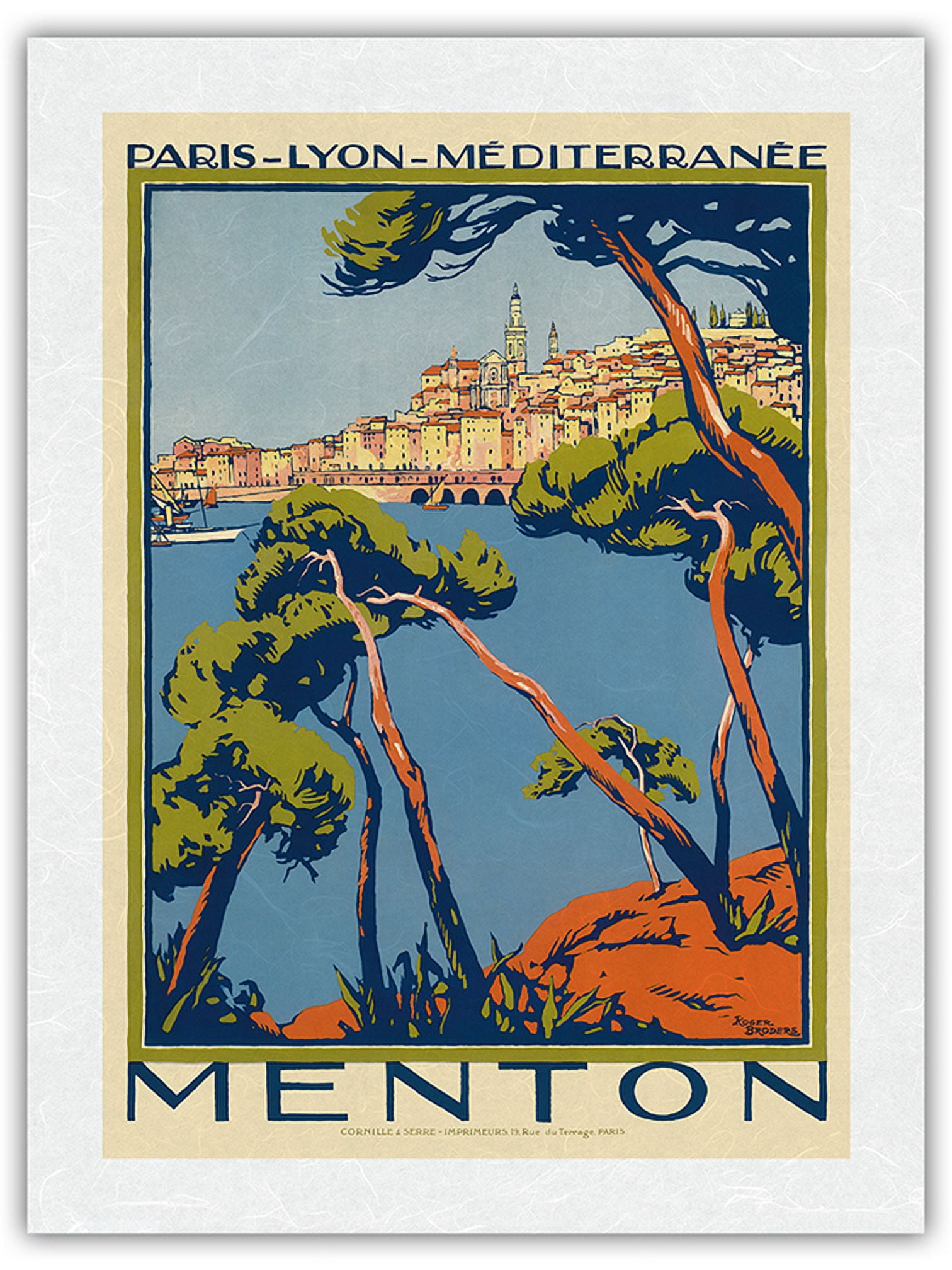 Menton - The Pearl of France - Paris-Lyon-Méditerranée Railway ...