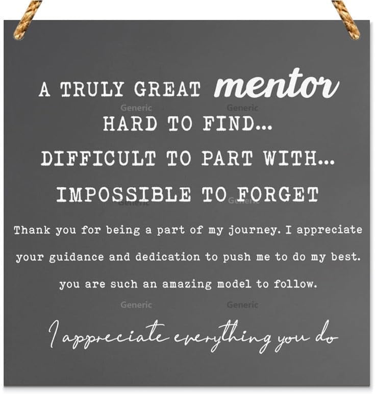Mentor Appreciation Gifts Thank You Mentor Gifts Thank You Gifts Mentor ...