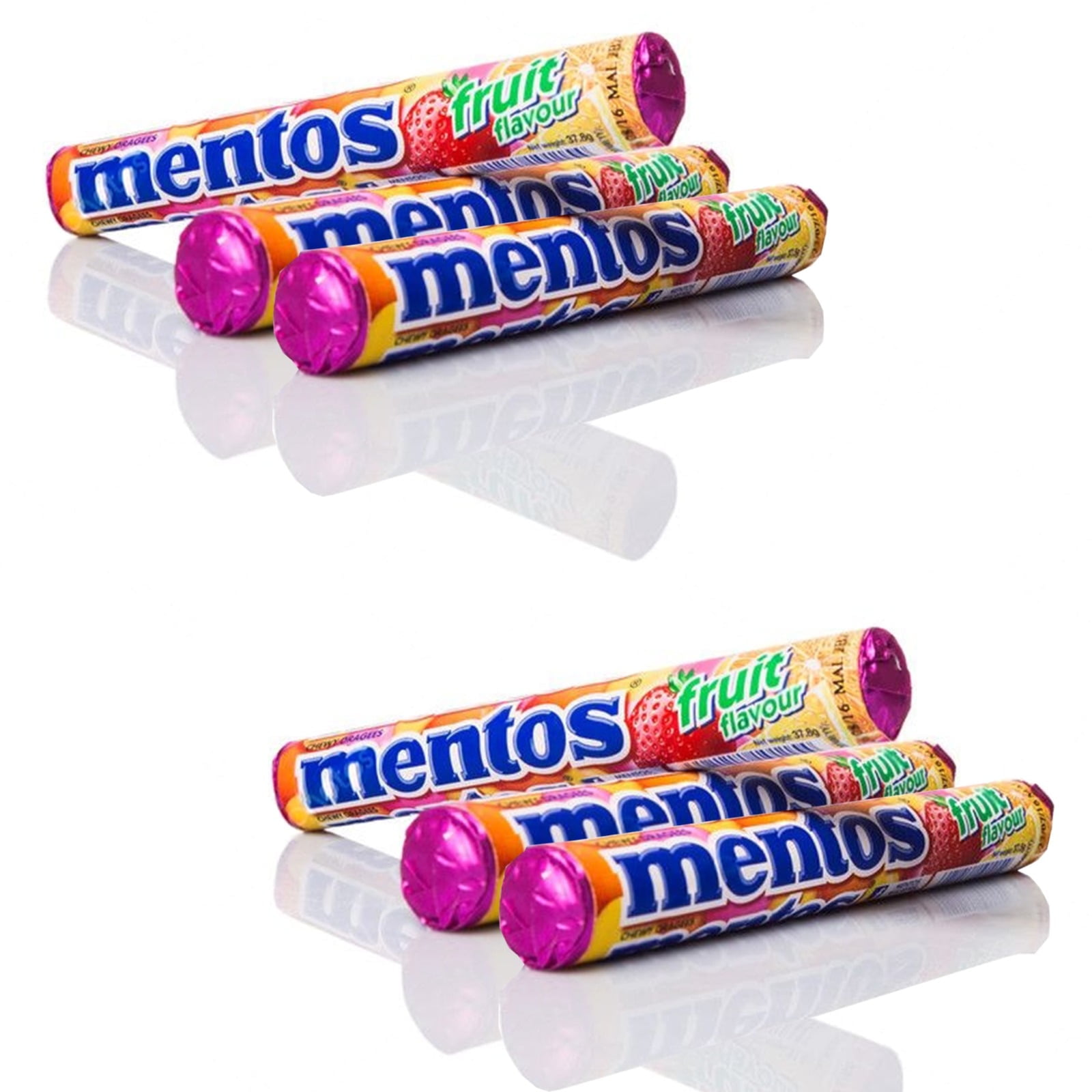 Mentos Candy, Mint Chewy Candy Roll, Fruit, Non-Melting, Holiday, Party ...