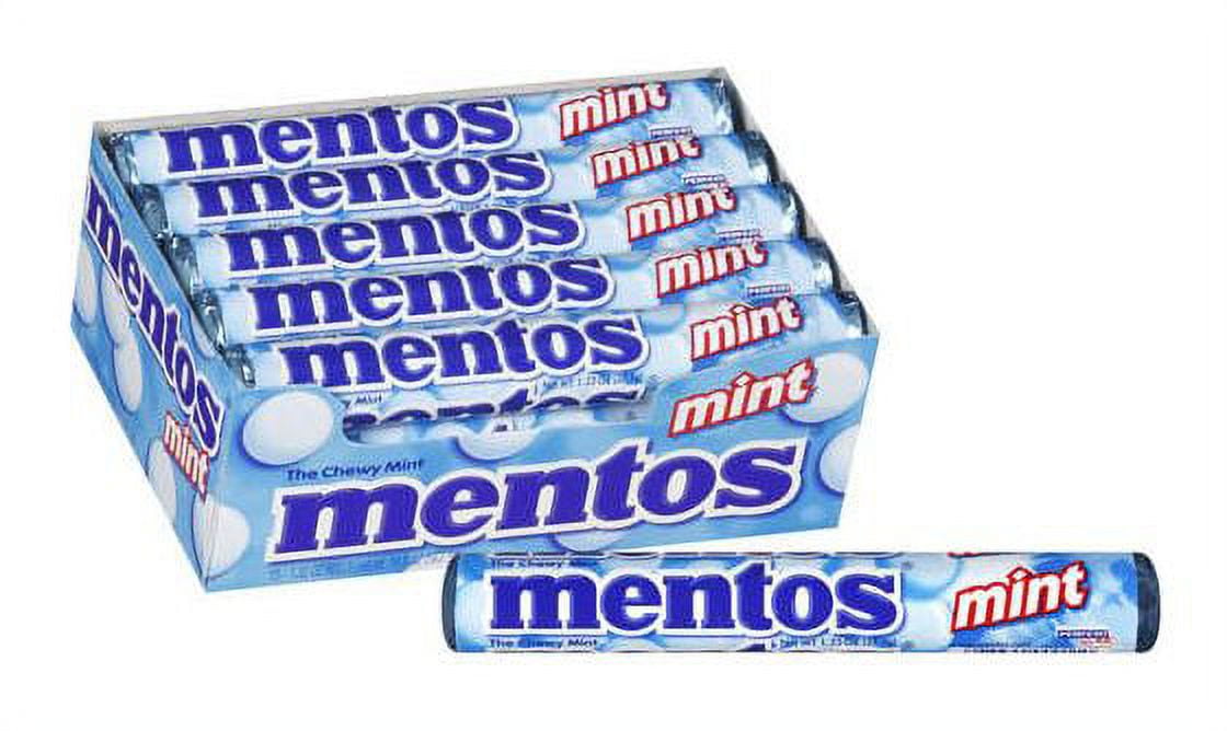 Mentos Chewy, Mints Flavor Pack, Box 15 Ct. - Walmart.com