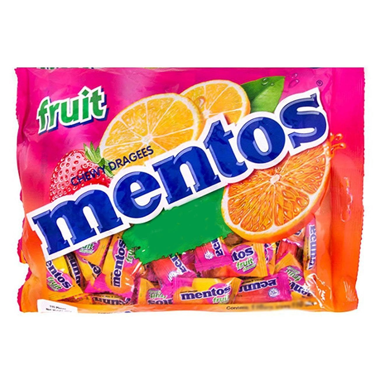 Mentos Foodkoncept Chewy Mints DMF15 Assorted Fresh Mixed Fruit Variety ...