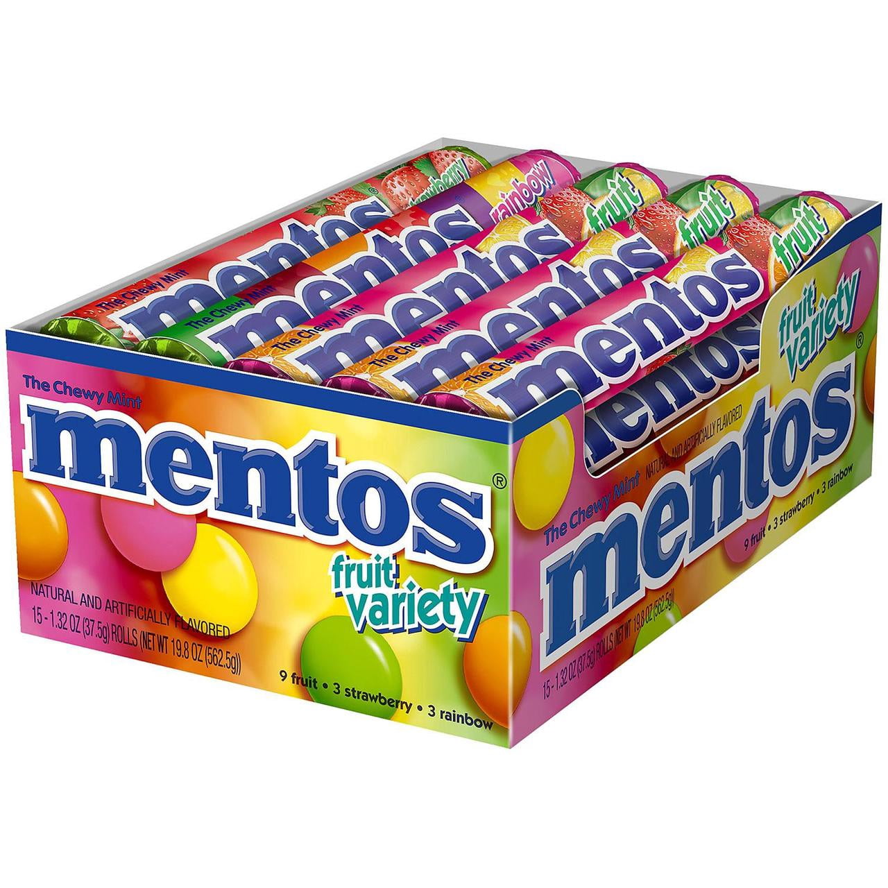 Mentos Fruit Variety (1.32 oz., 15 ct.) -Pack of 2 - Walmart.com