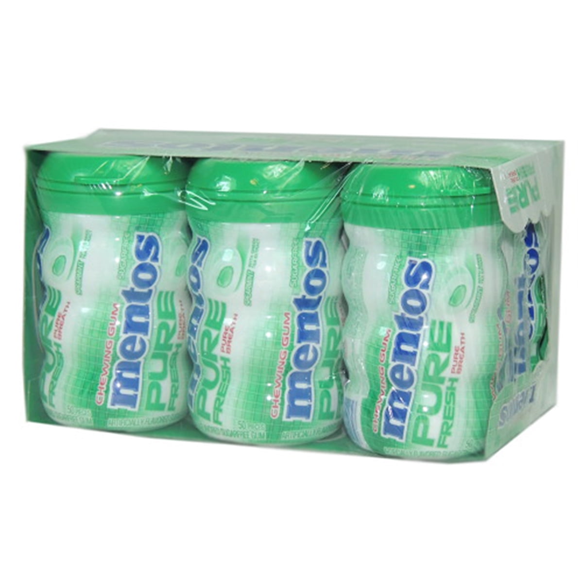 Mentos, Gum Pure Fresh Spearmint - Big Bottle, Count 6 (3.53 oz) - Gum ...
